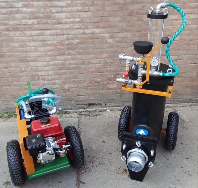 Pupu Pump – Innovative emptying technology